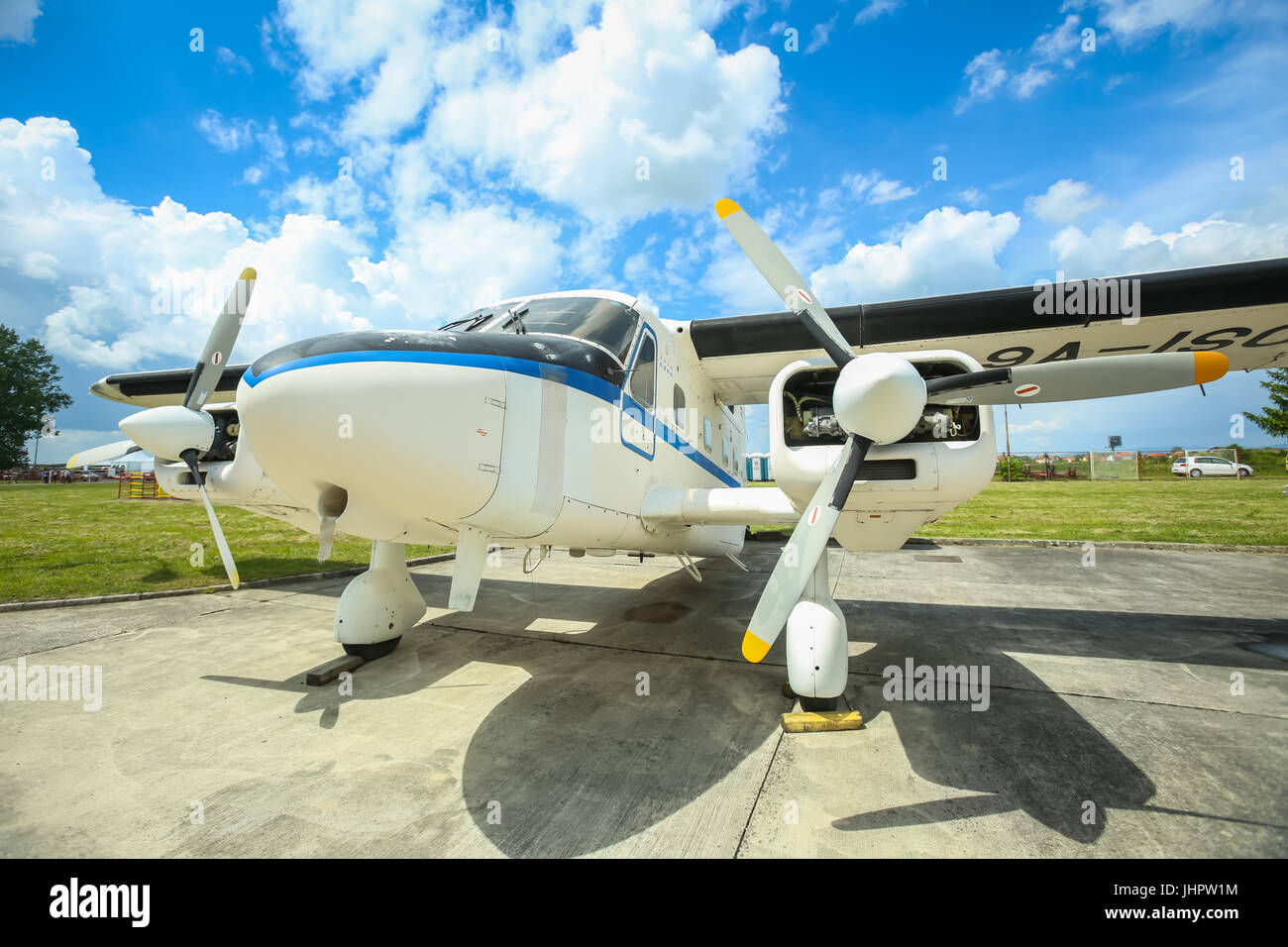 VELIKA GORICA, CROATIA - MAY 13, 2017 : The Dornier Do28 D2 Skyservant ...