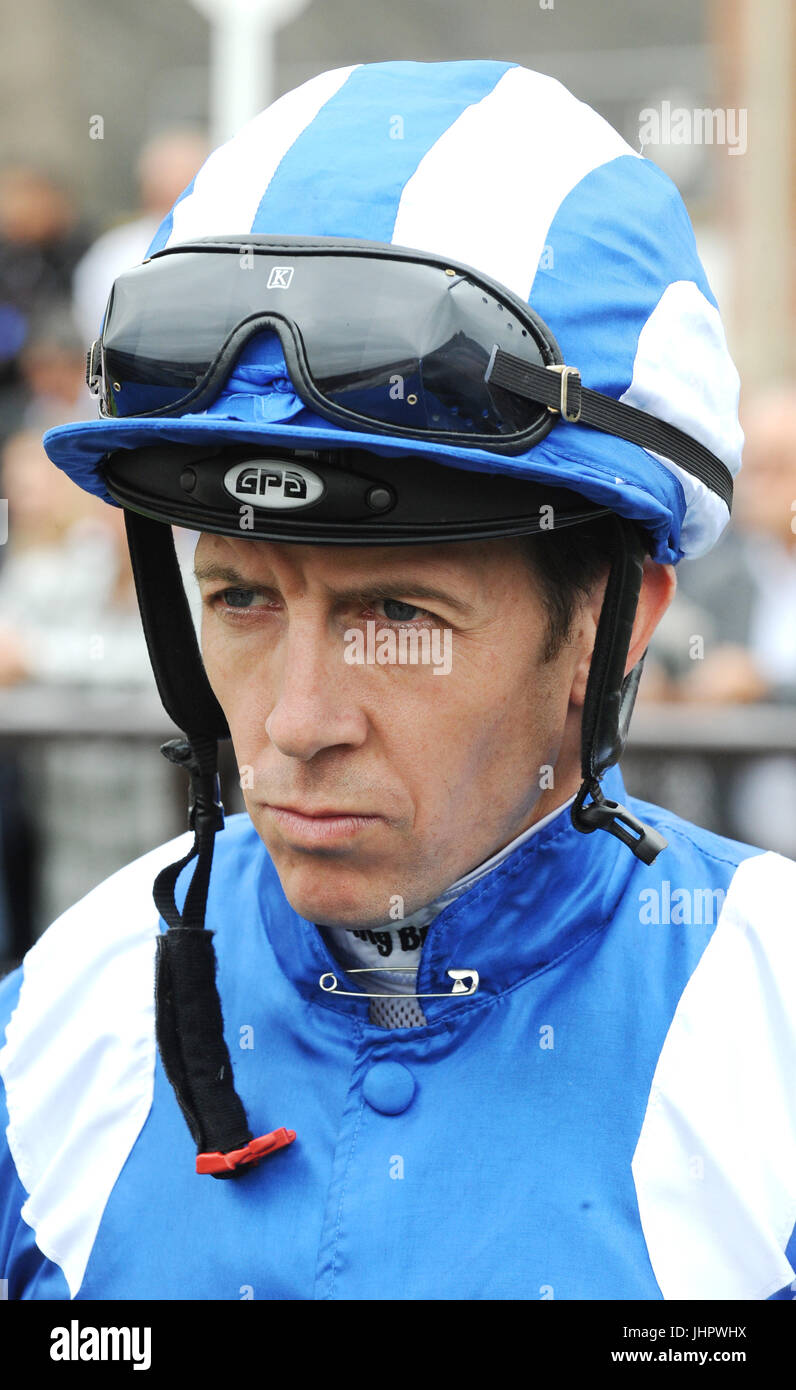 Jockey Jim Crowley during Darley July Cup Day of The Moet and Chandon ...