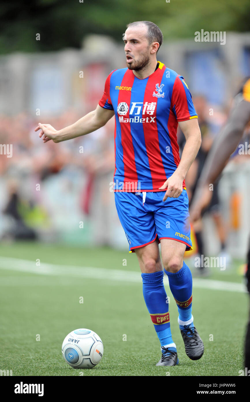 Crystal Palace's Jordan Much during the pre-season match at the ...