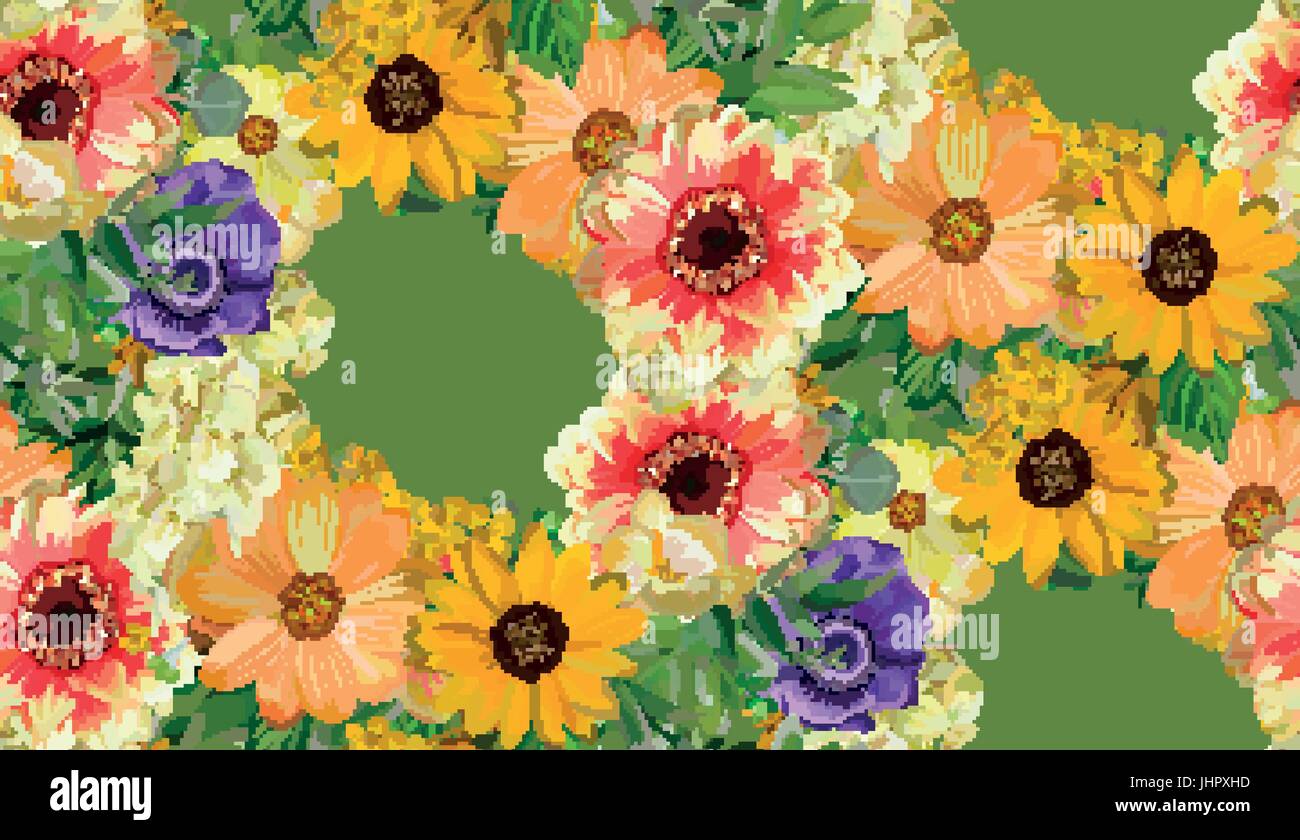 Watercolour yellow to blue Stock Vector Images - Alamy