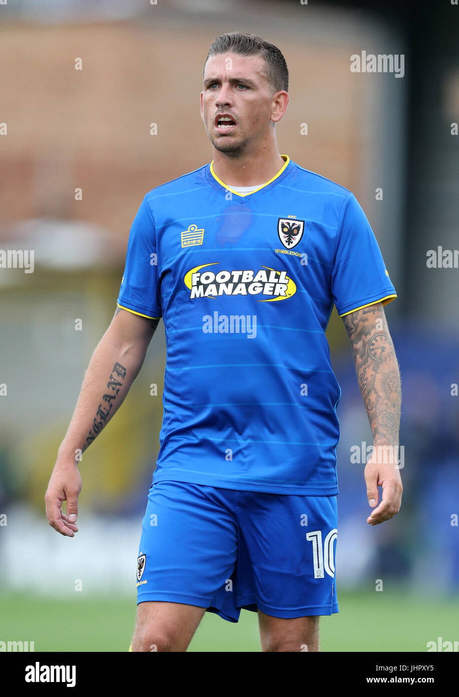 Cody McDonald, AFC Wimbledon Stock Photo - Alamy