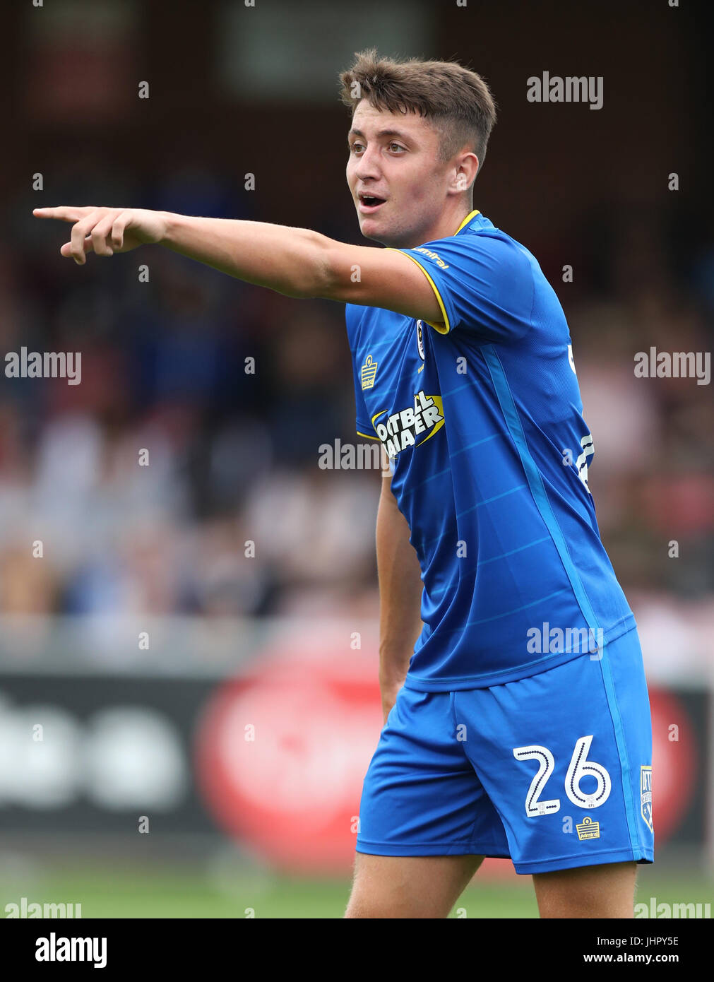 Anthony Hartigan, AFC Wimbledon Stock Photo - Alamy