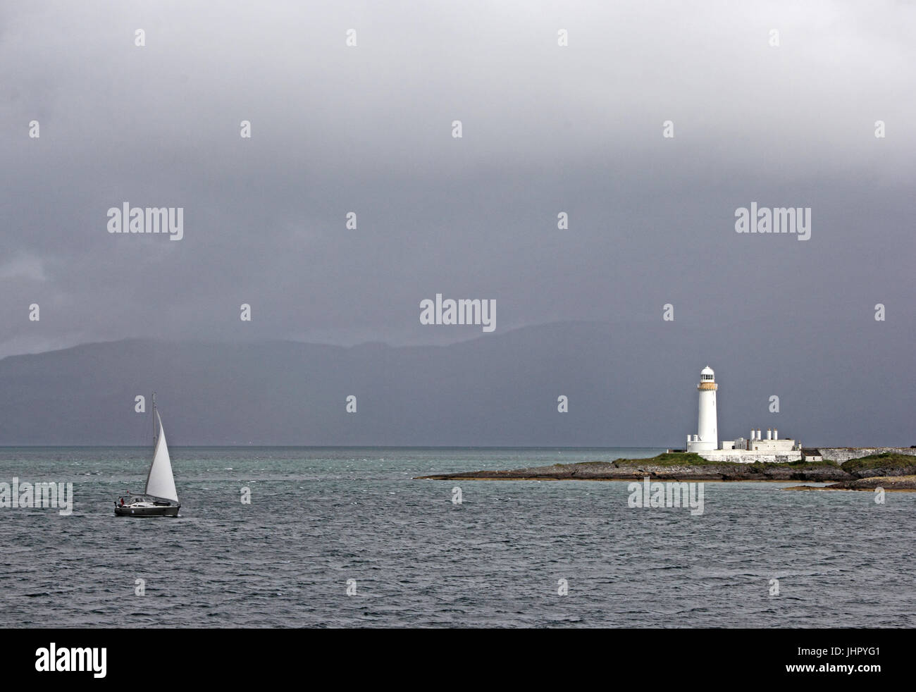 Lismore Lighthouse, Lismore, Argyll & Bute, Scotland Stock Photo - Alamy