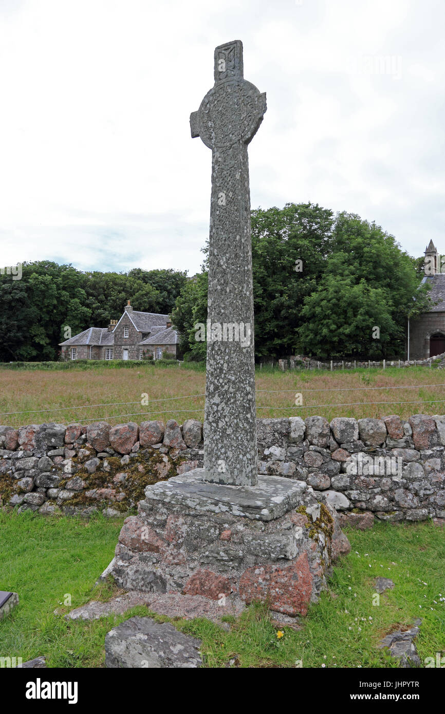 Celtic Cross on Island of Iona, Argyll & Bute, Scotland Stock Photo - Alamy
