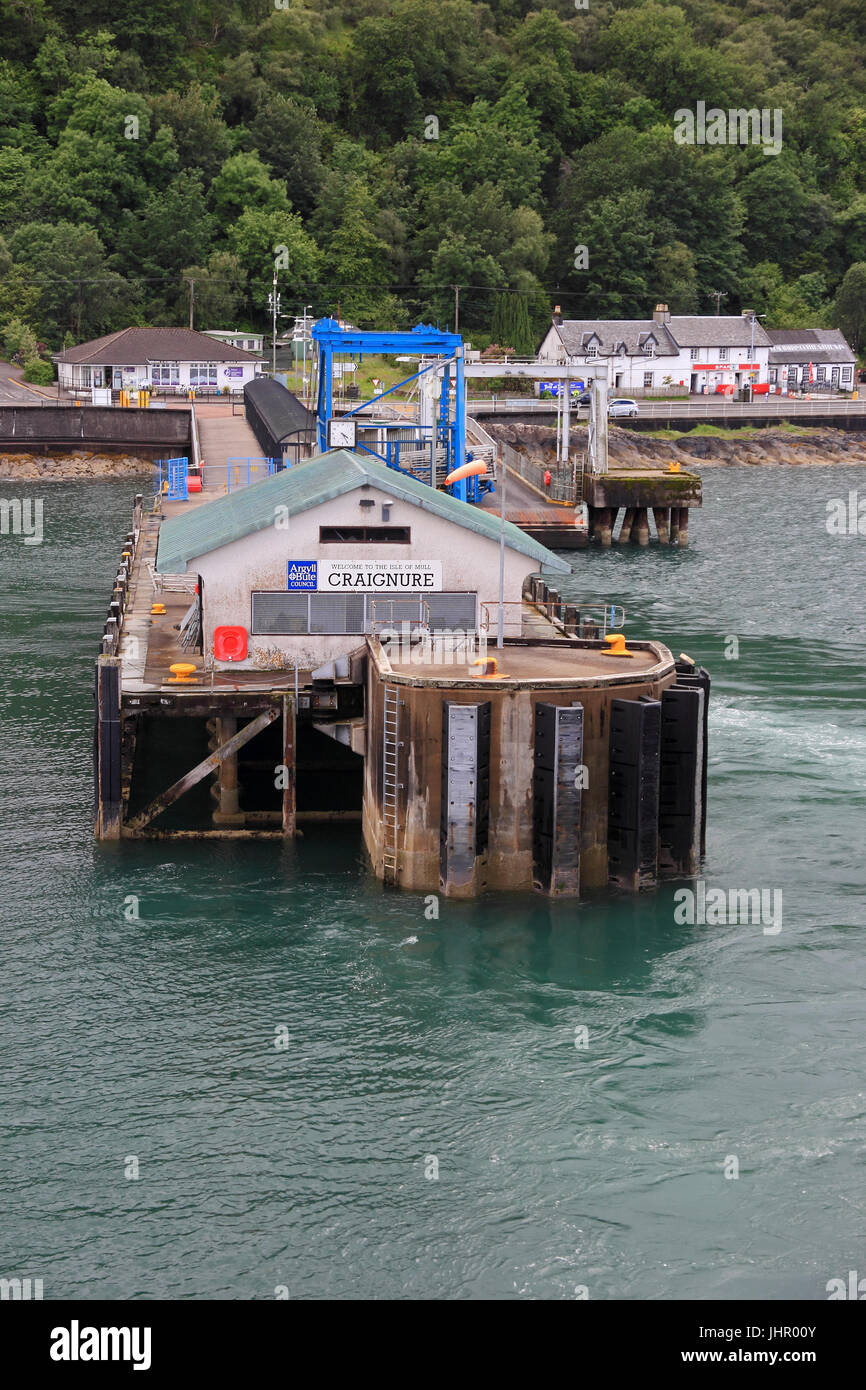 Craignure pier craignure isle mull hi-res stock photography and images ...