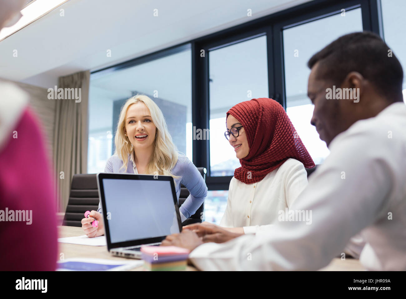 Startup business people group working everyday job at modern office ...