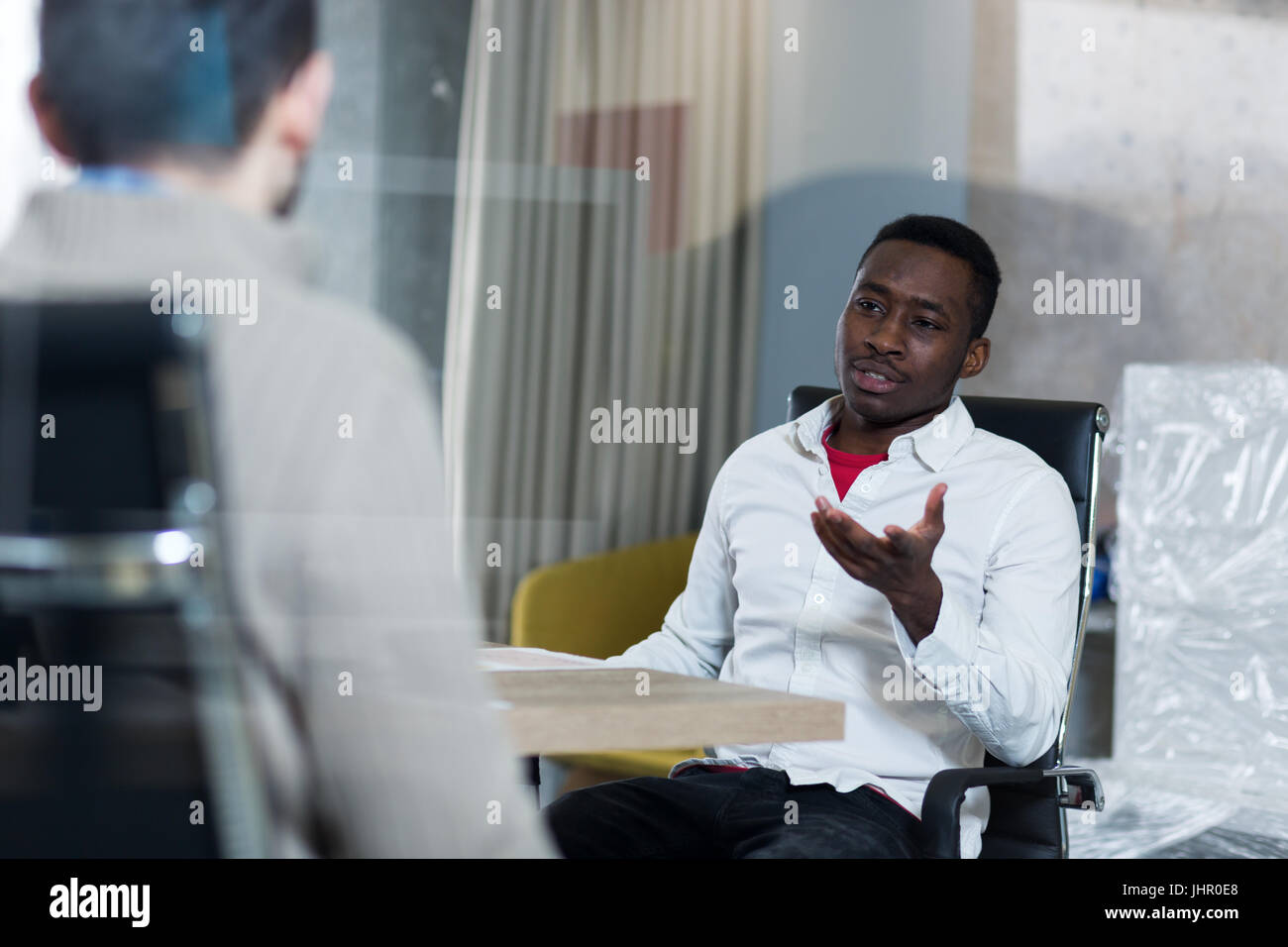 Startup business people group working everyday job at modern office ...