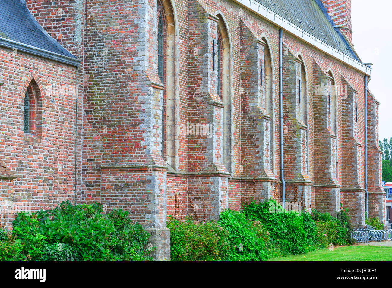 The Jacobus Church, Sint Jacobus in Renesse, Holland Stock Photo - Alamy