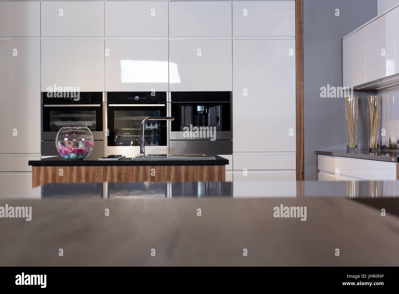 interior home, new kitchen, open space Stock Photo - Alamy