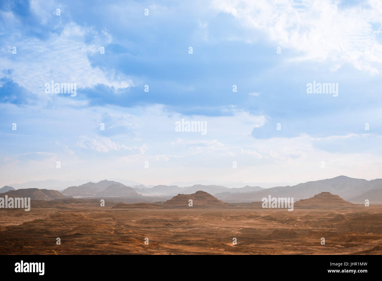 Desert landscape background global warming concept Stock Photo - Alamy