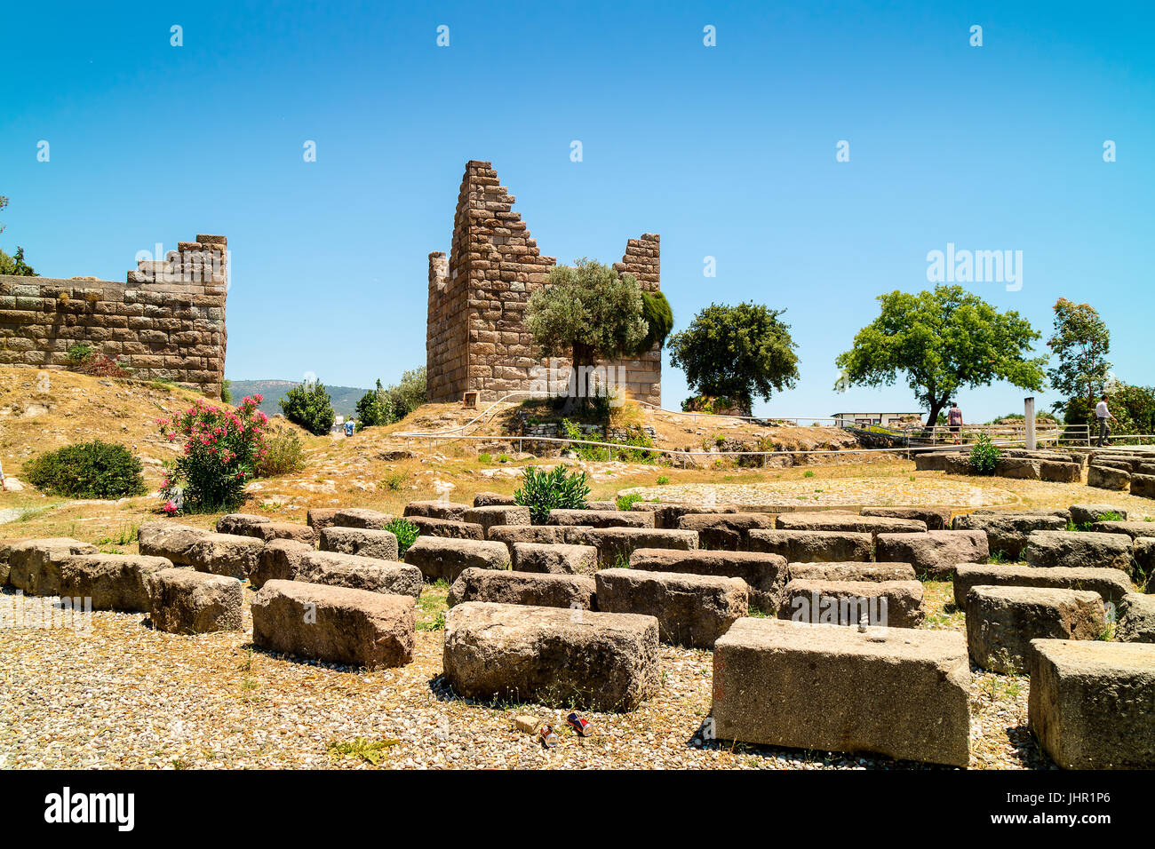 Historic site of Myndos gate the only surviving gate of the ancient ...