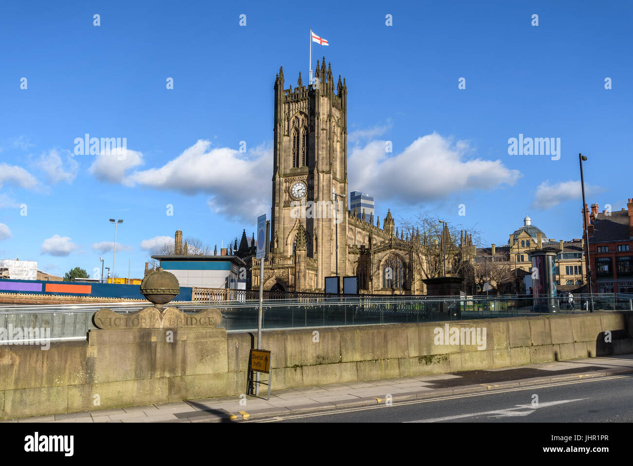 Exterior view of the famous medieval building of the cathedral of the ...