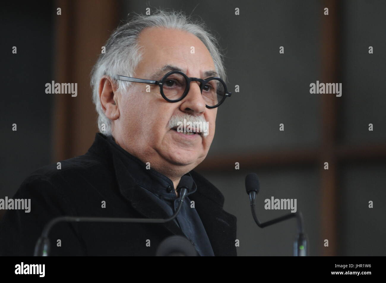 French Architect, Albert Constantin, speaks in Lyon (France Stock Photo ...