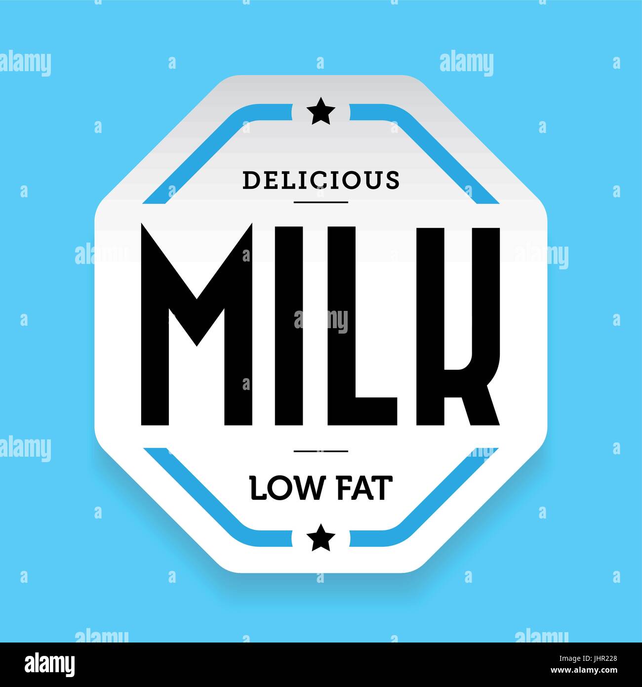 Vintage milk packaging Stock Vector Images - Alamy