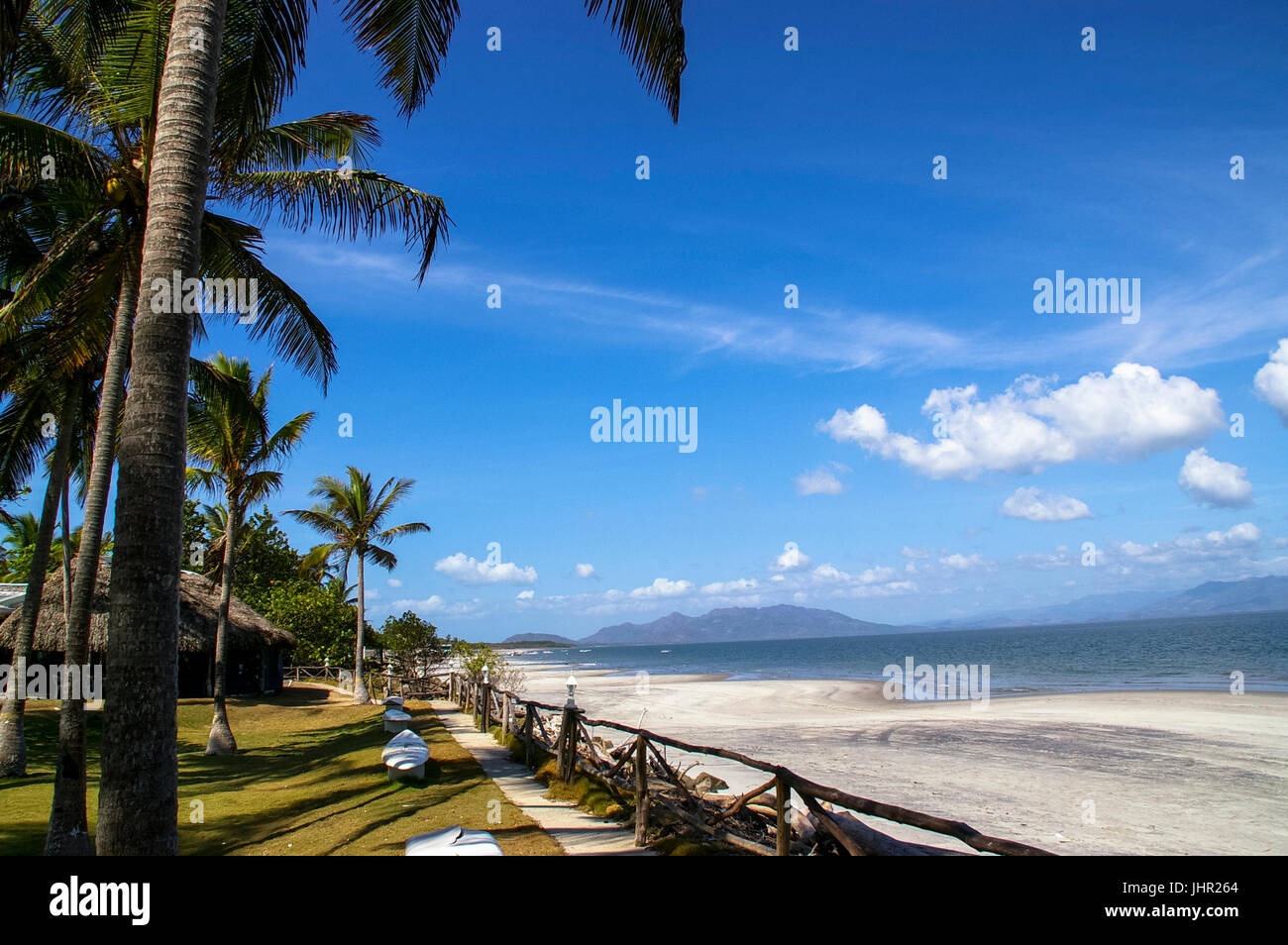 iBeach scenes from Punta Chame in Panama Stock Photo - Alamy