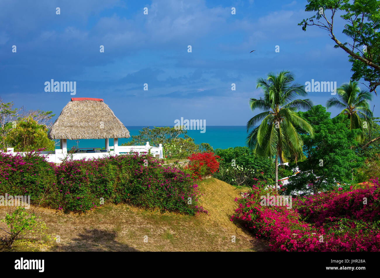 Las Sirenas Santa Clara Beach in Panama Stock Photo - Alamy