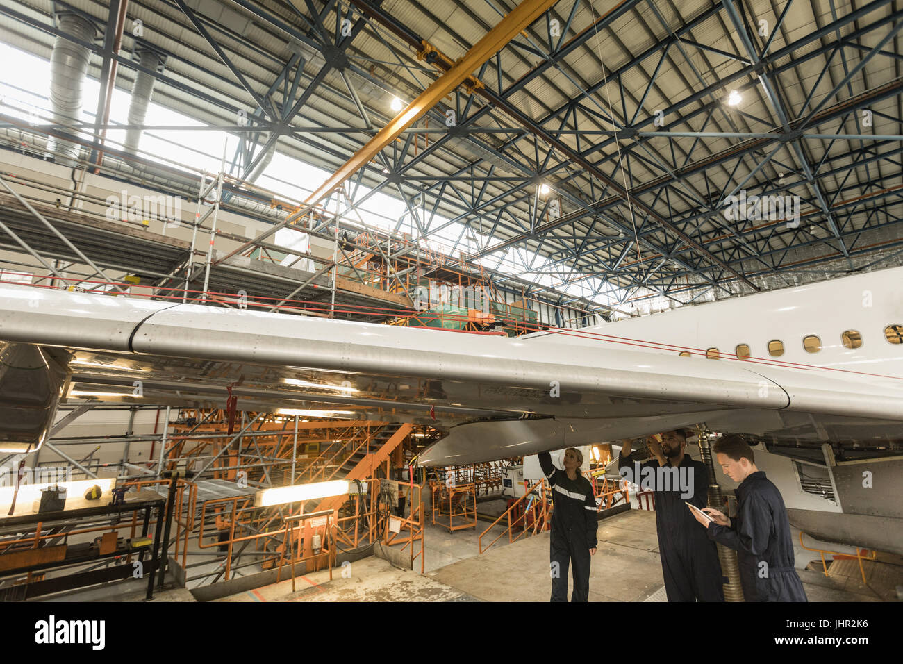 Aircraft Wing Engineer High Resolution Stock Photography and Images - Alamy