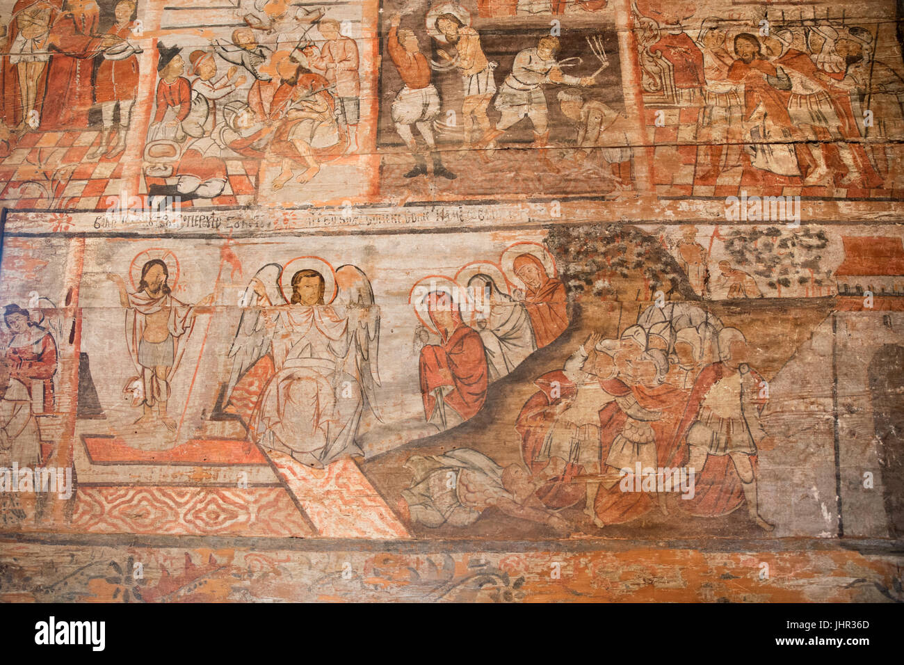 Wooden church (UNESCO world heritage list) of Budesti, district of ...