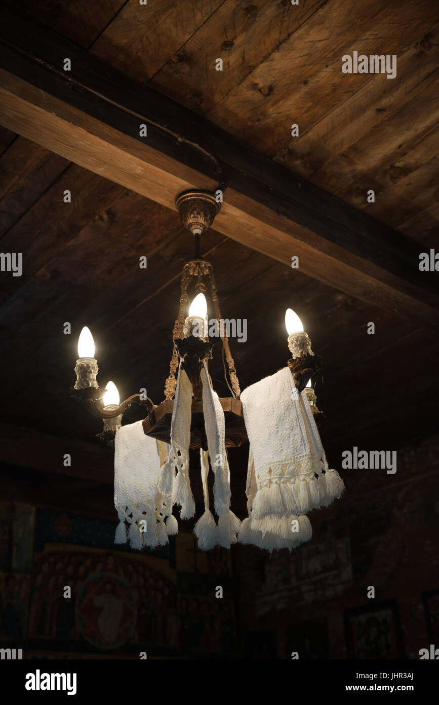 Wooden church (UNESCO world heritage list) of Budesti, district of ...