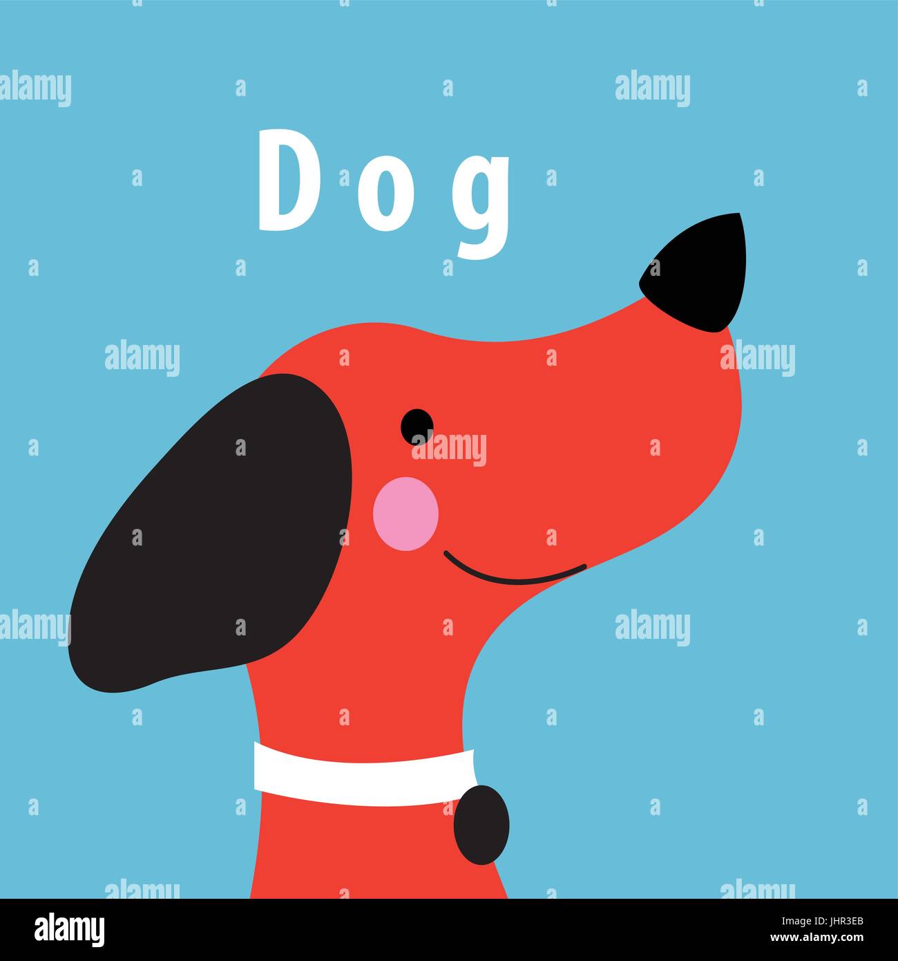 Close up portrait model Stock Vector Images - Alamy