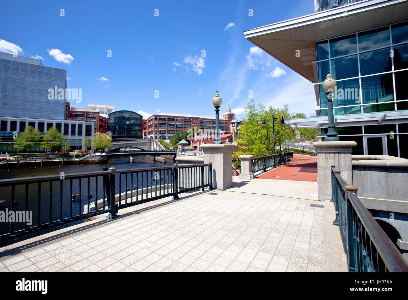 Water Place Park in downtown Providence, RI Stock Photo - Alamy