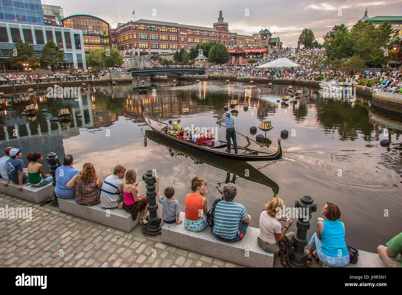 Providence the waterfire show hi-res stock photography and images - Alamy