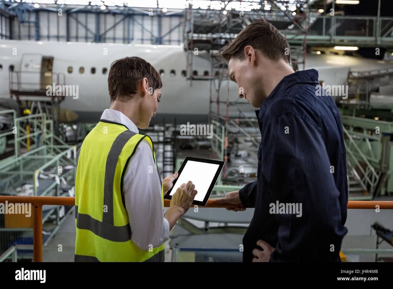 Aviation maintenance tablet hi-res stock photography and images - Alamy