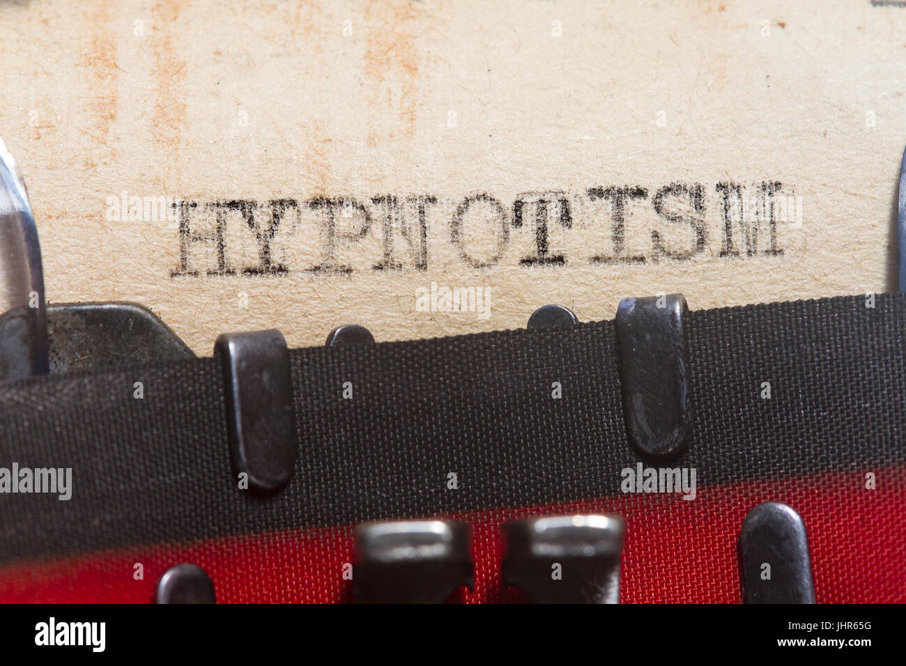 Hypnotism hypnotist hi-res stock photography and images - Alamy