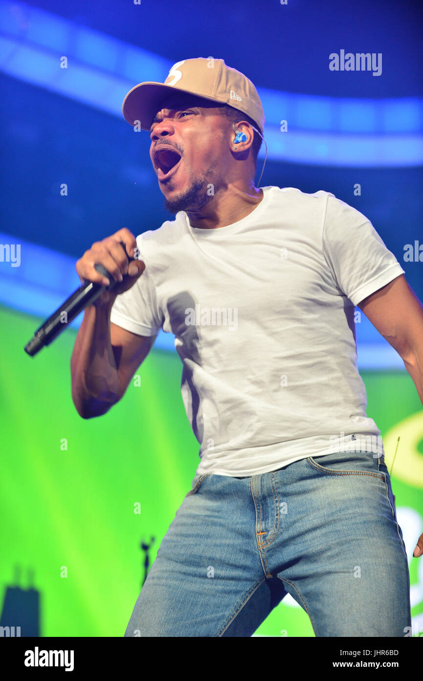 Chance The Rapper performing at American Airlines Arena Featuring ...