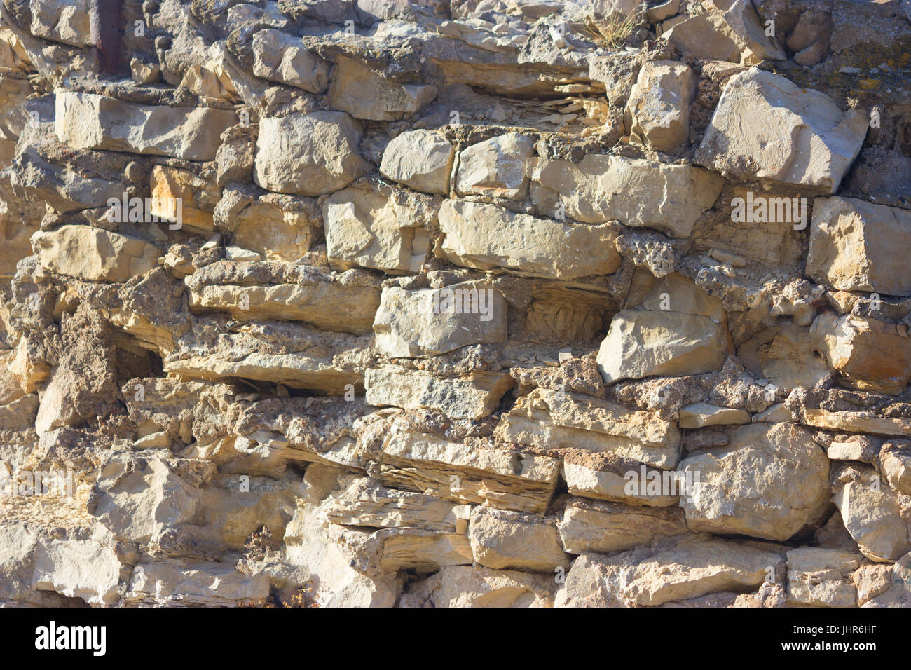 White fence garden border stones hi-res stock photography and images ...