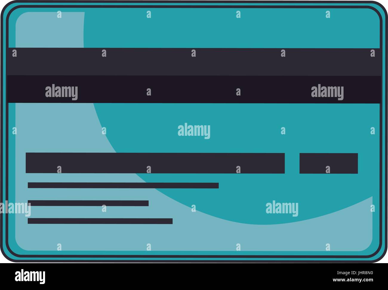 credit card icon over white background vector illustration Stock Vector ...
