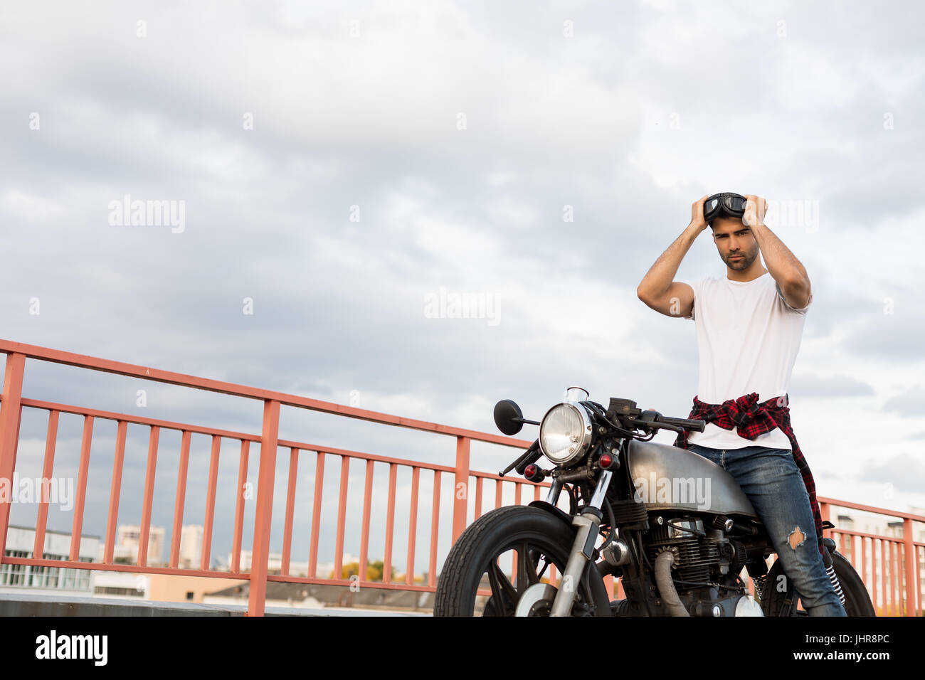 Cafe racer motorcycle hi-res stock photography and images - Alamy