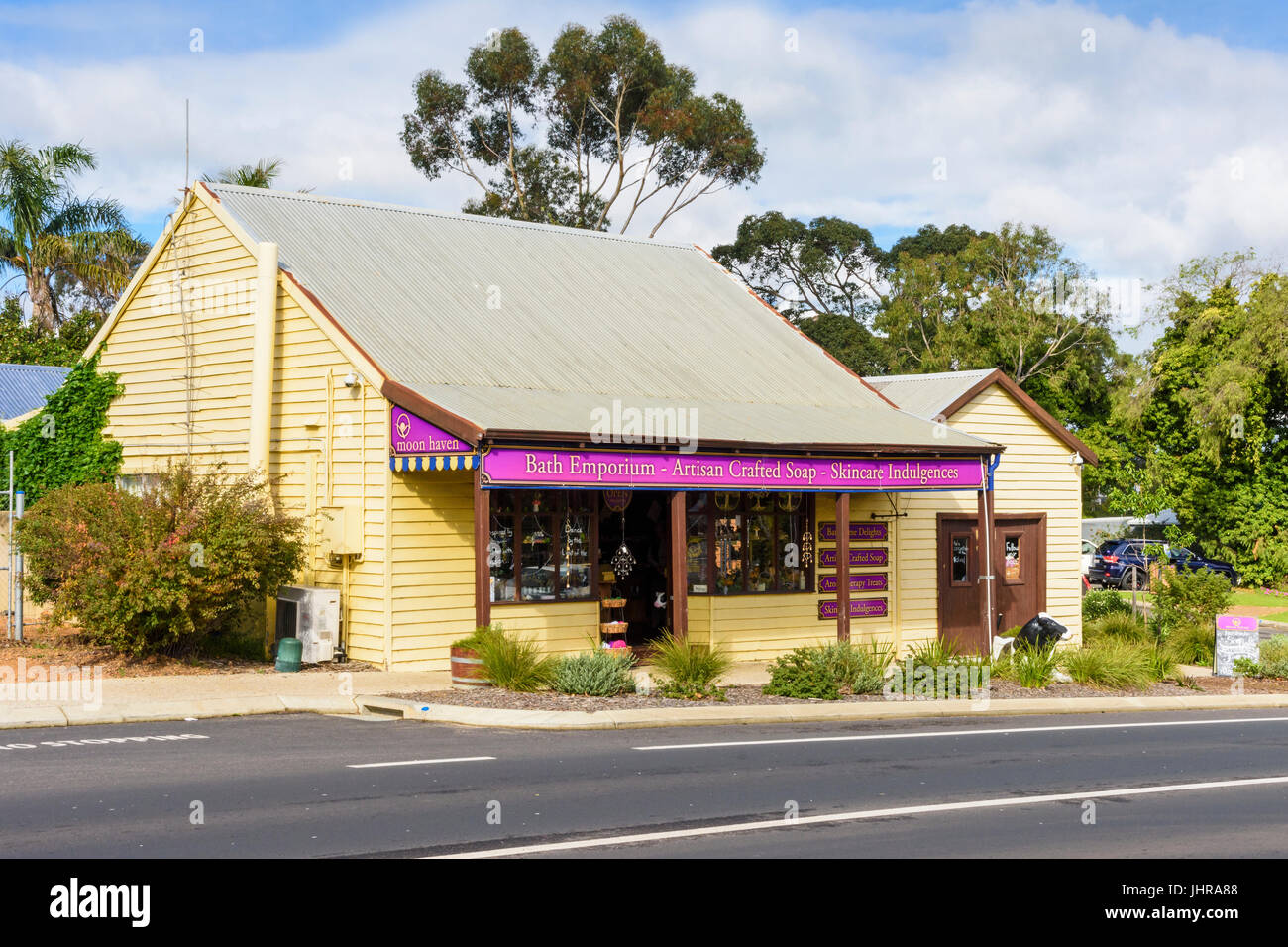 Cottage shop in the small country town of Cowaramup, Western Australia ...