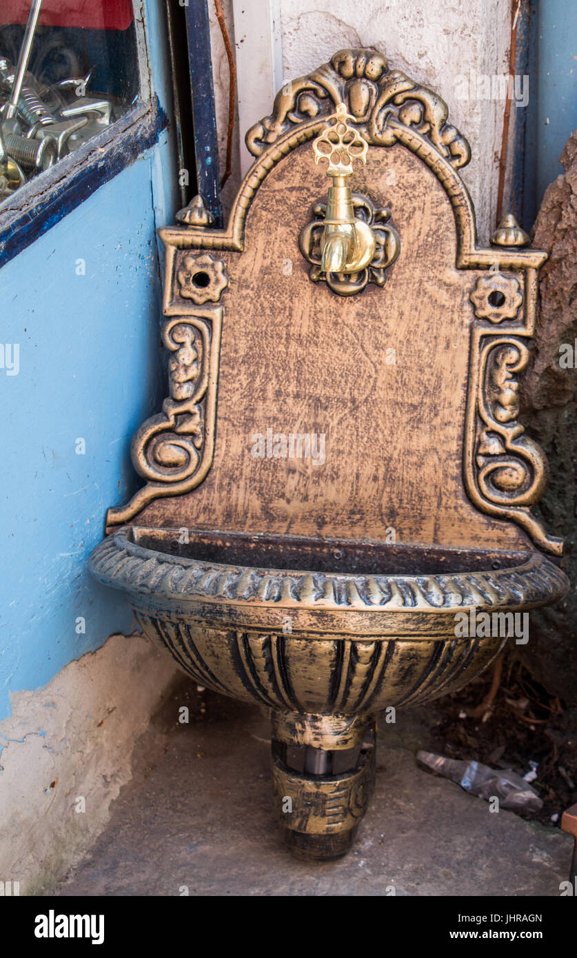 Turkish Ottoman style water tap examples Stock Photo - Alamy