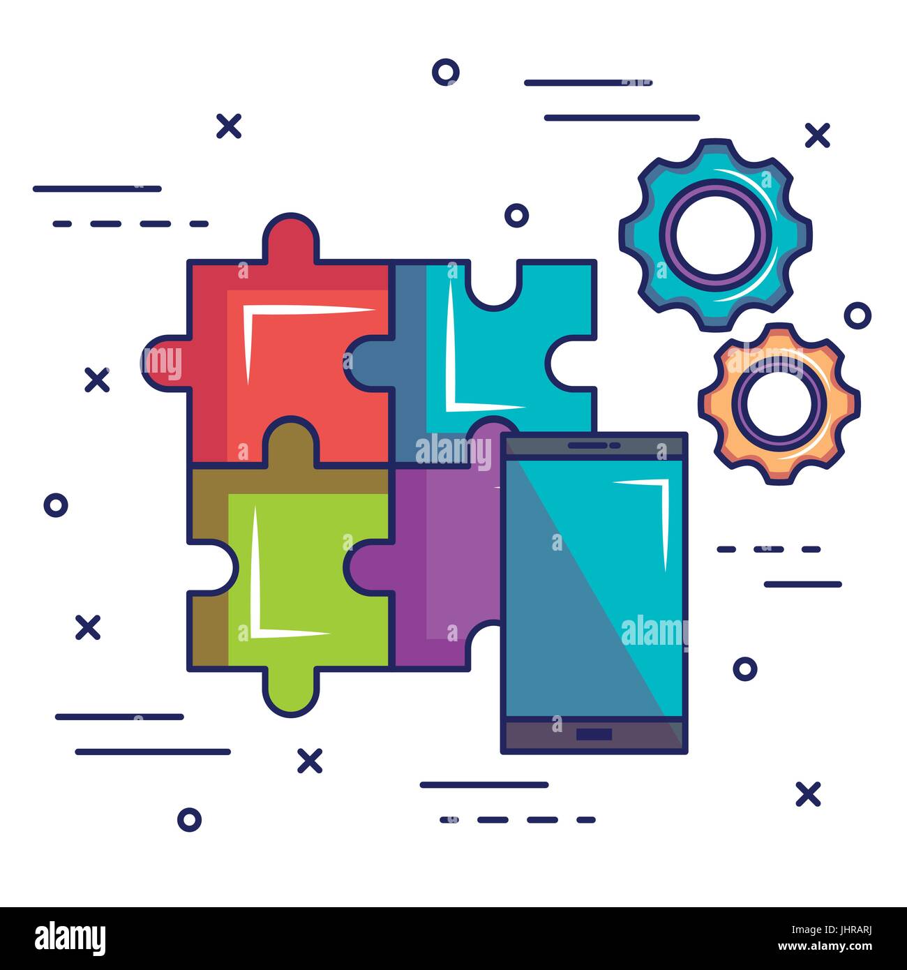 Technologic gadgets design Stock Vector Image & Art - Alamy