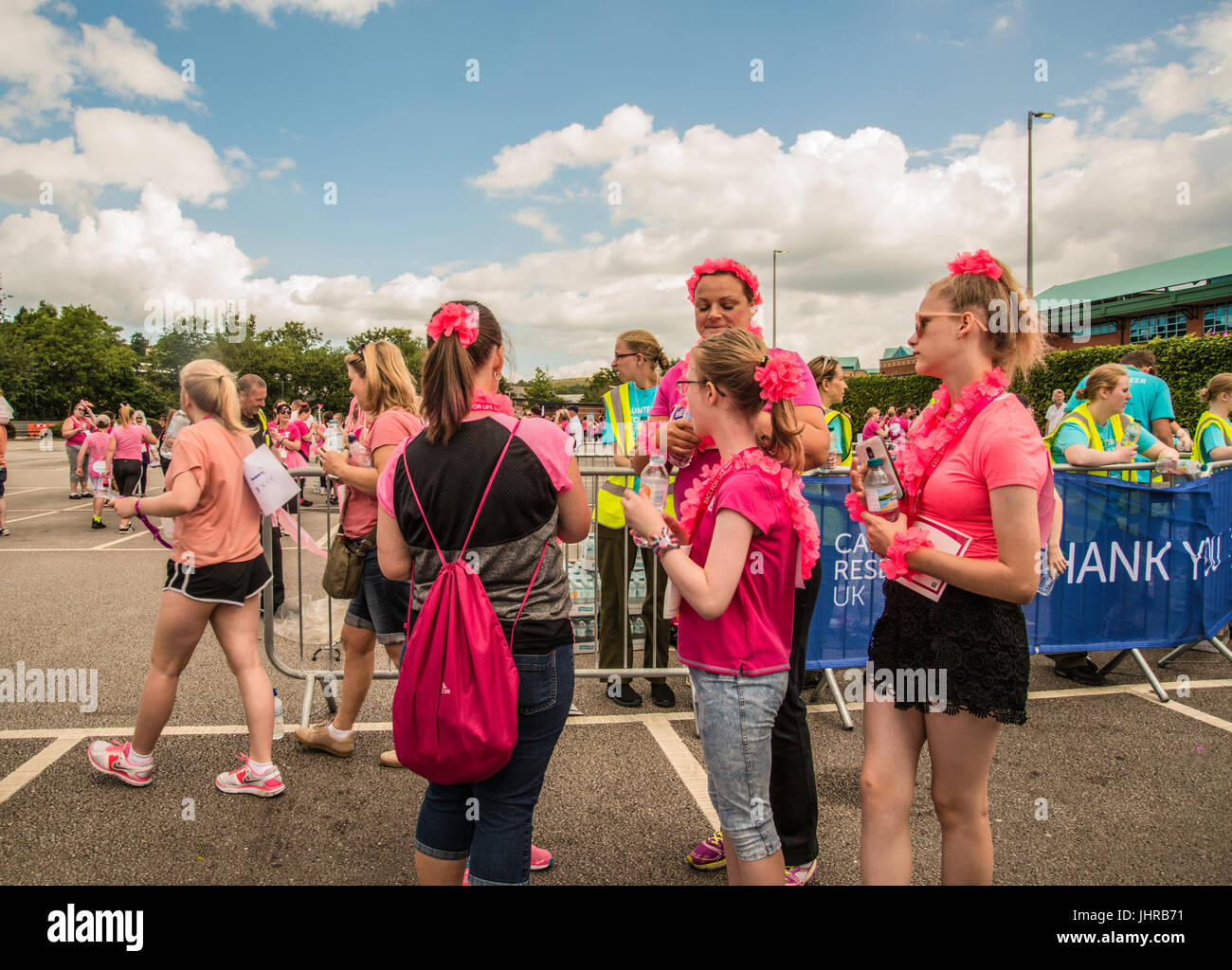 hope for the race for life Sheffield Ray Boswell Stock Photo - Alamy