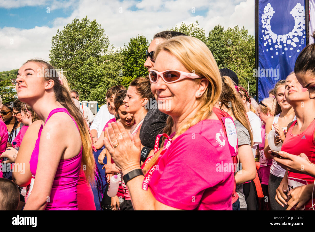 the hope for the Run for life have a pray Ray Boswell Stock Photo - Alamy