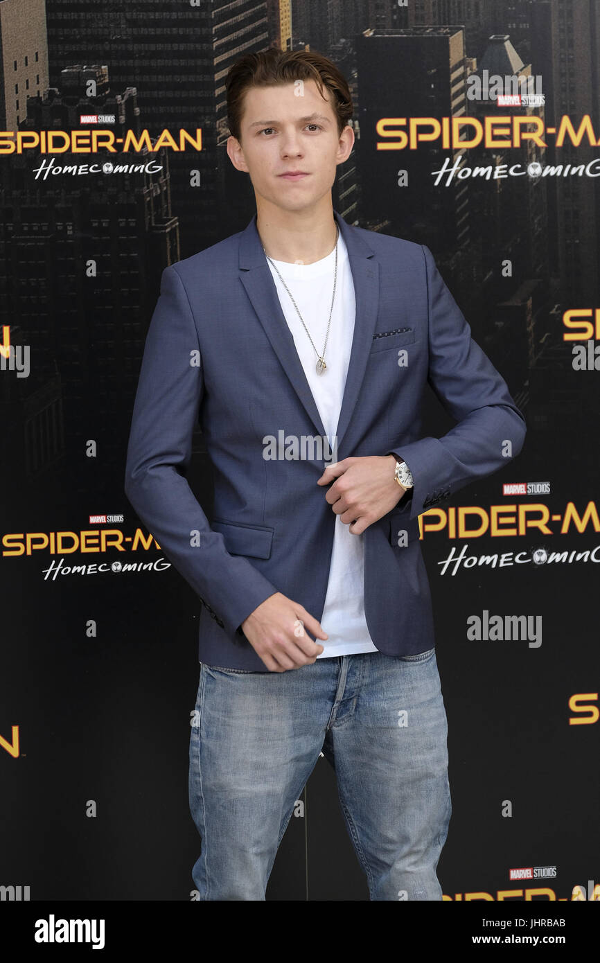 'Spider-Man: Homecoming' photocall at the Villa Magna Hotel Featuring ...