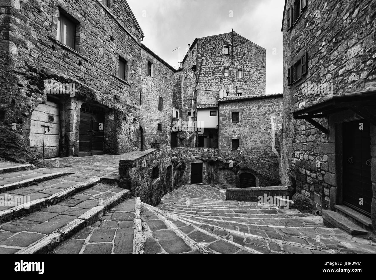 Tuff architecture Black and White Stock Photos & Images - Alamy