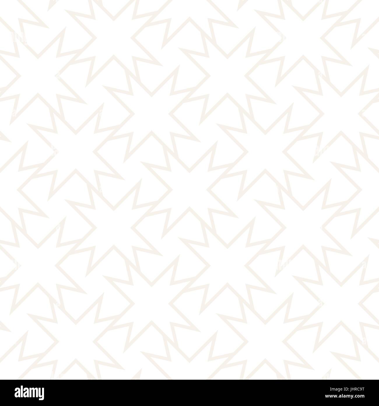 Seamless subtle cross shape lattice pattern. Abstract geometric tiling ...