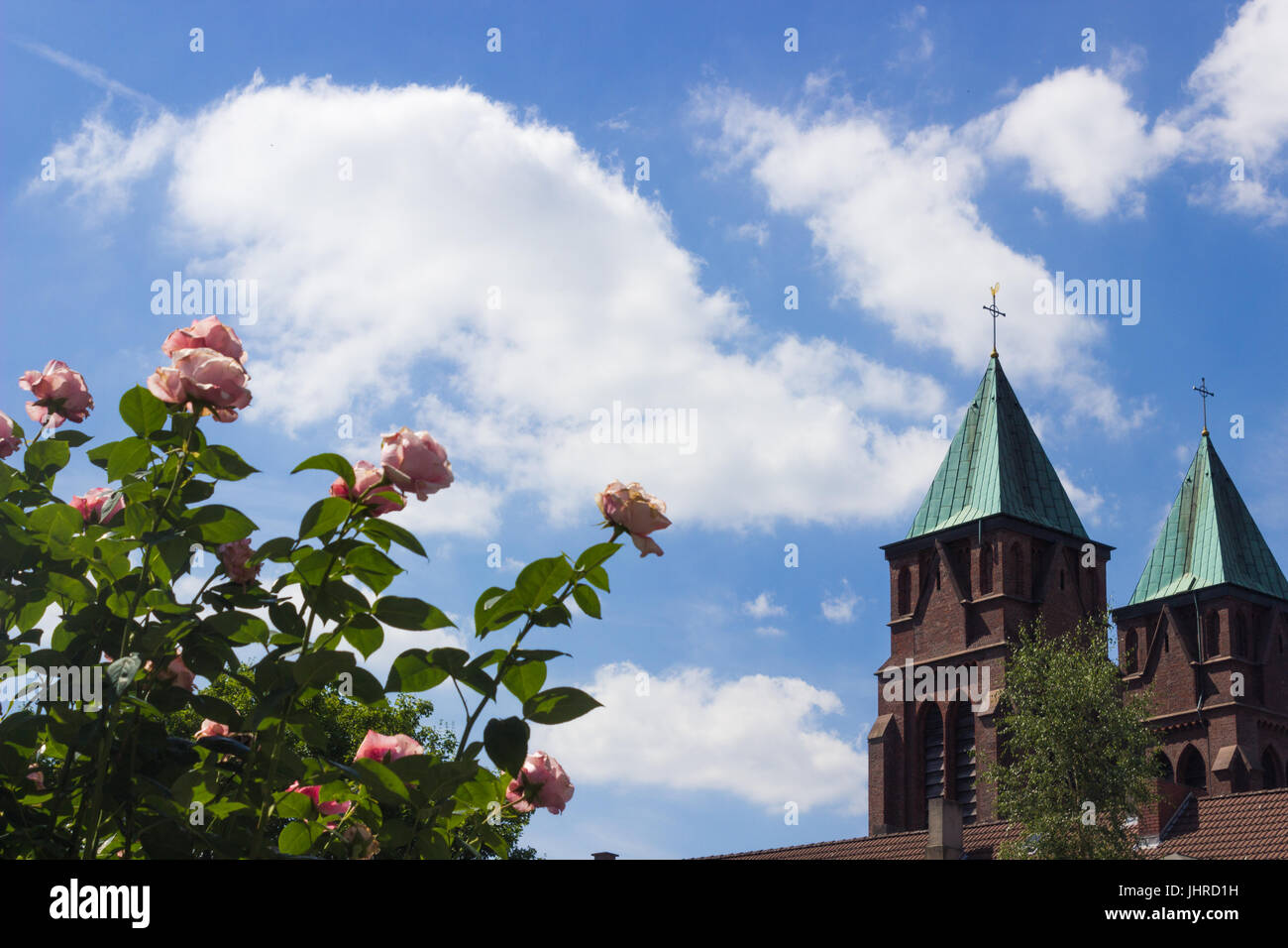 Gothic medieval church red hi-res stock photography and images - Alamy