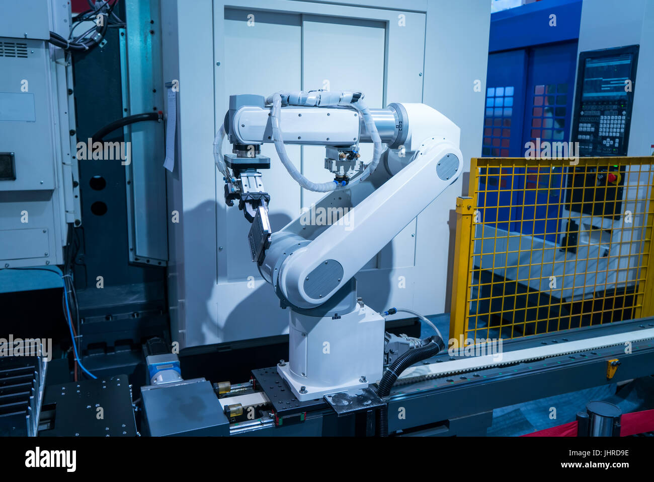 Controler of robotic hand Stock Photo - Alamy