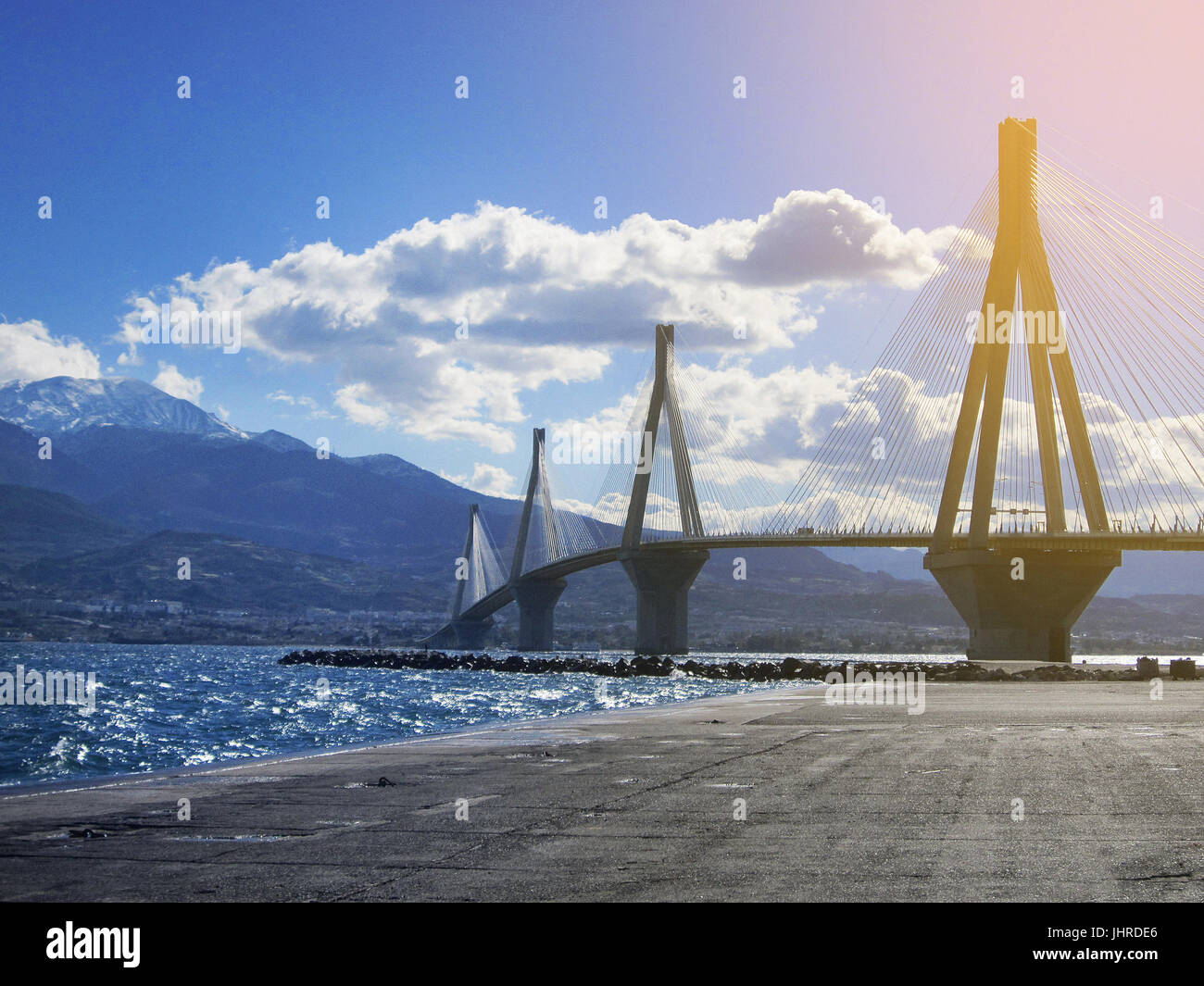 Bridge across the sea hi-res stock photography and images - Alamy