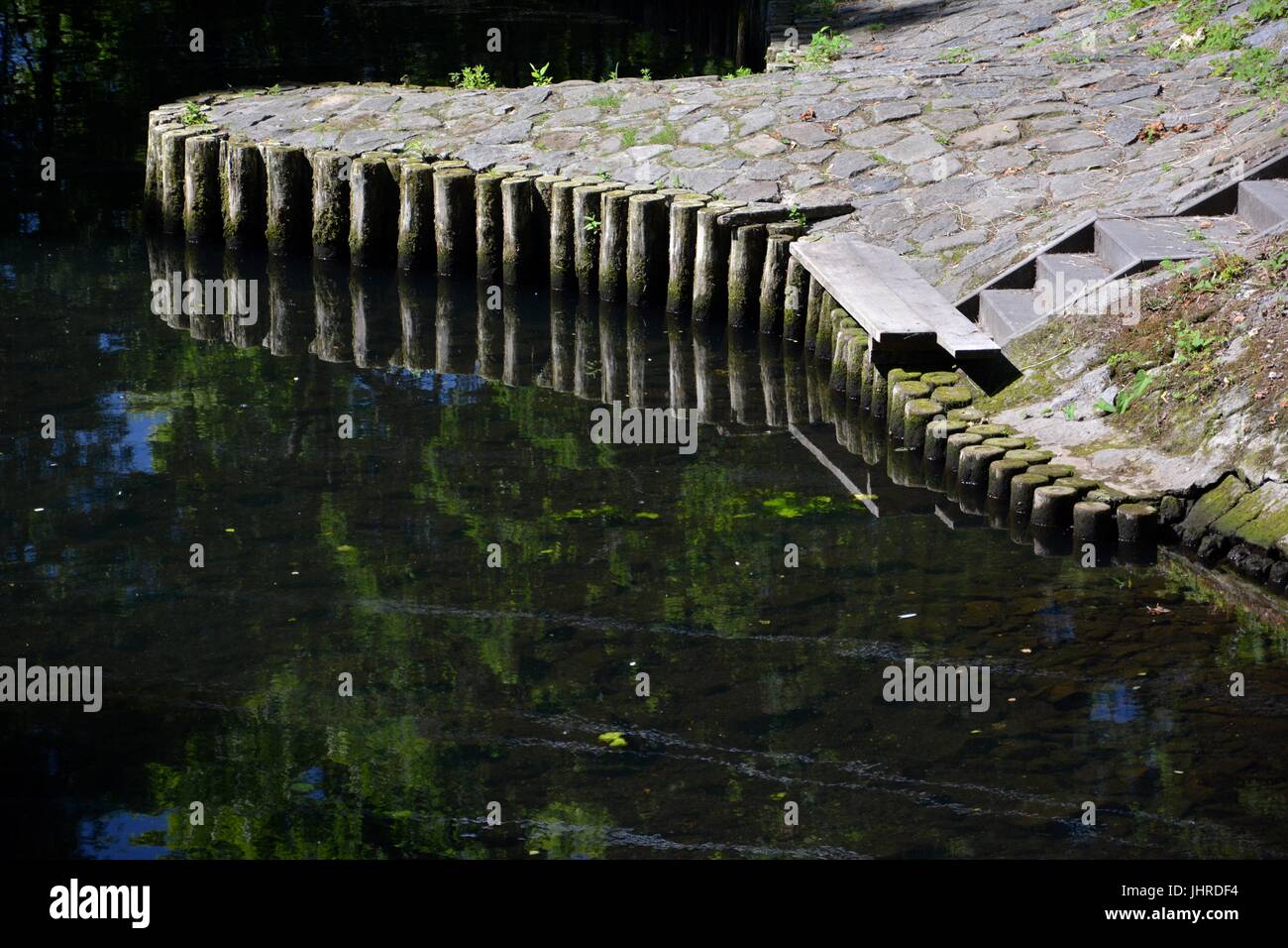Impressions from the surroundings of Spandau Citadel in Berlin on July ...