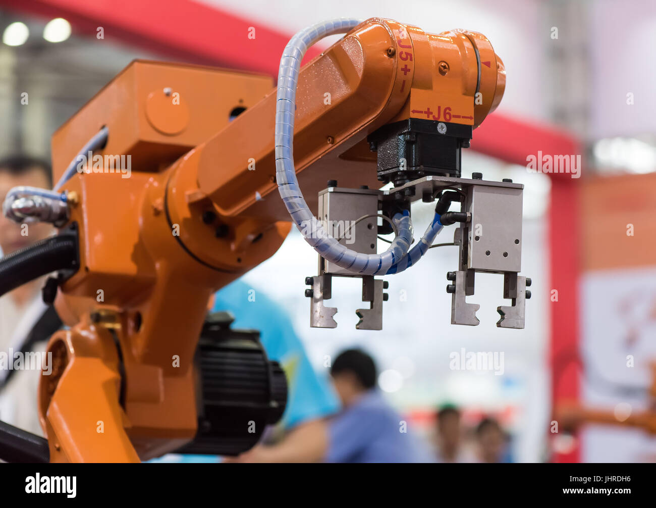 Controler of robotic hand Stock Photo - Alamy