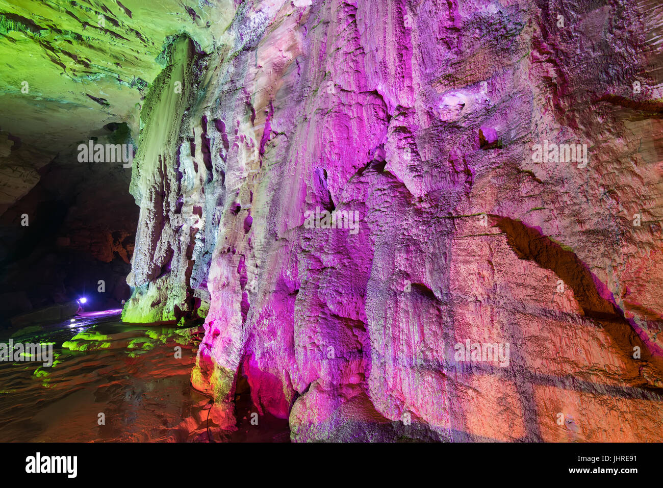 teng long Caves in lichuan, Hubei Provine, China Stock Photo - Alamy