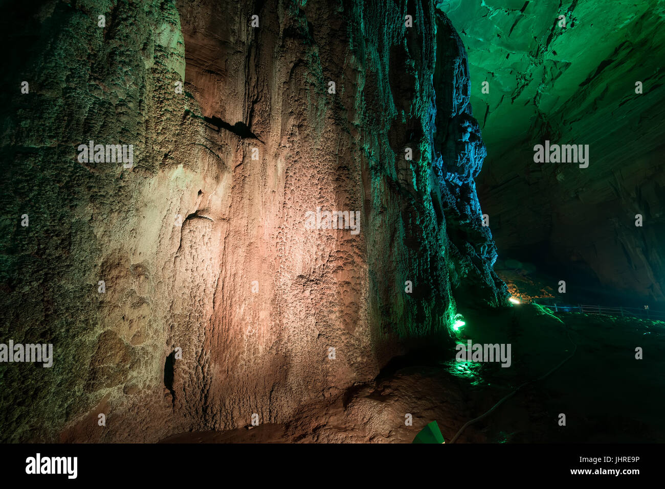 teng long Caves in lichuan, Hubei Provine, China Stock Photo - Alamy