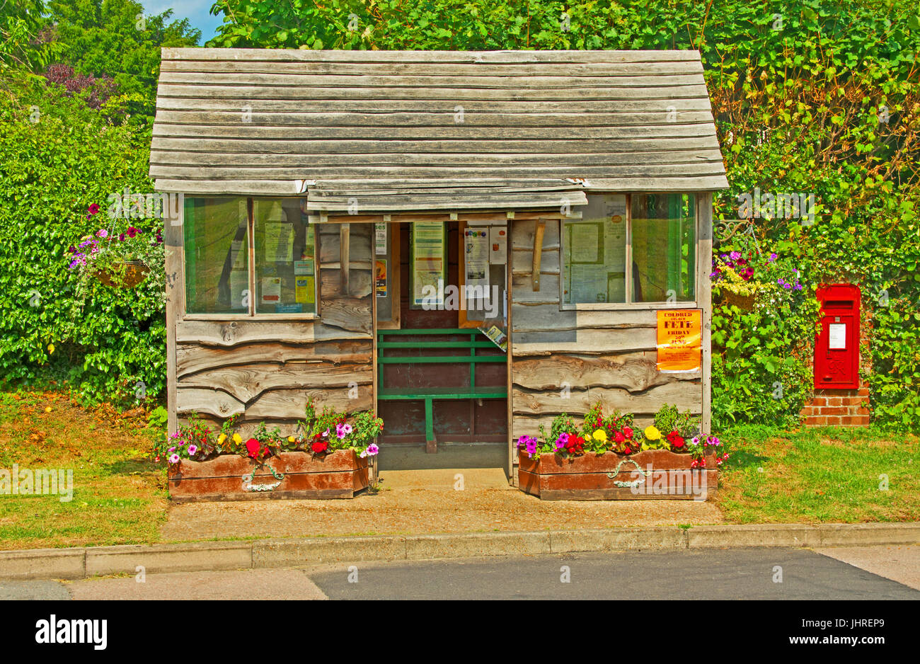 Coldred Bus Stop, Kent, England Stock Photo - Alamy