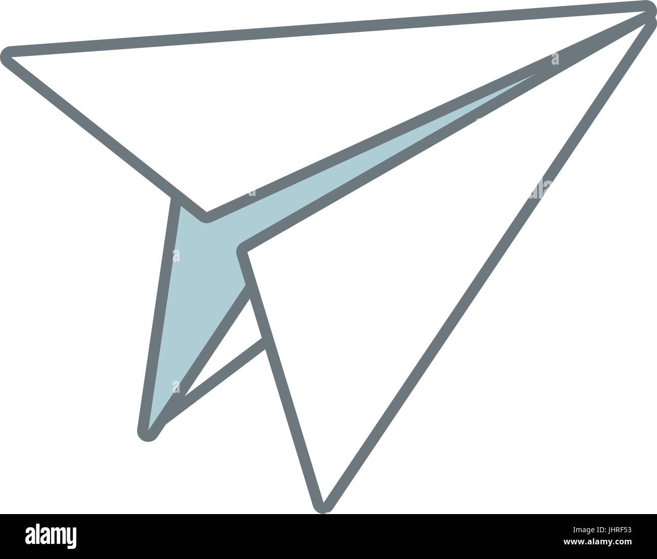 Paper plane school creativity Stock Vector Images - Alamy
