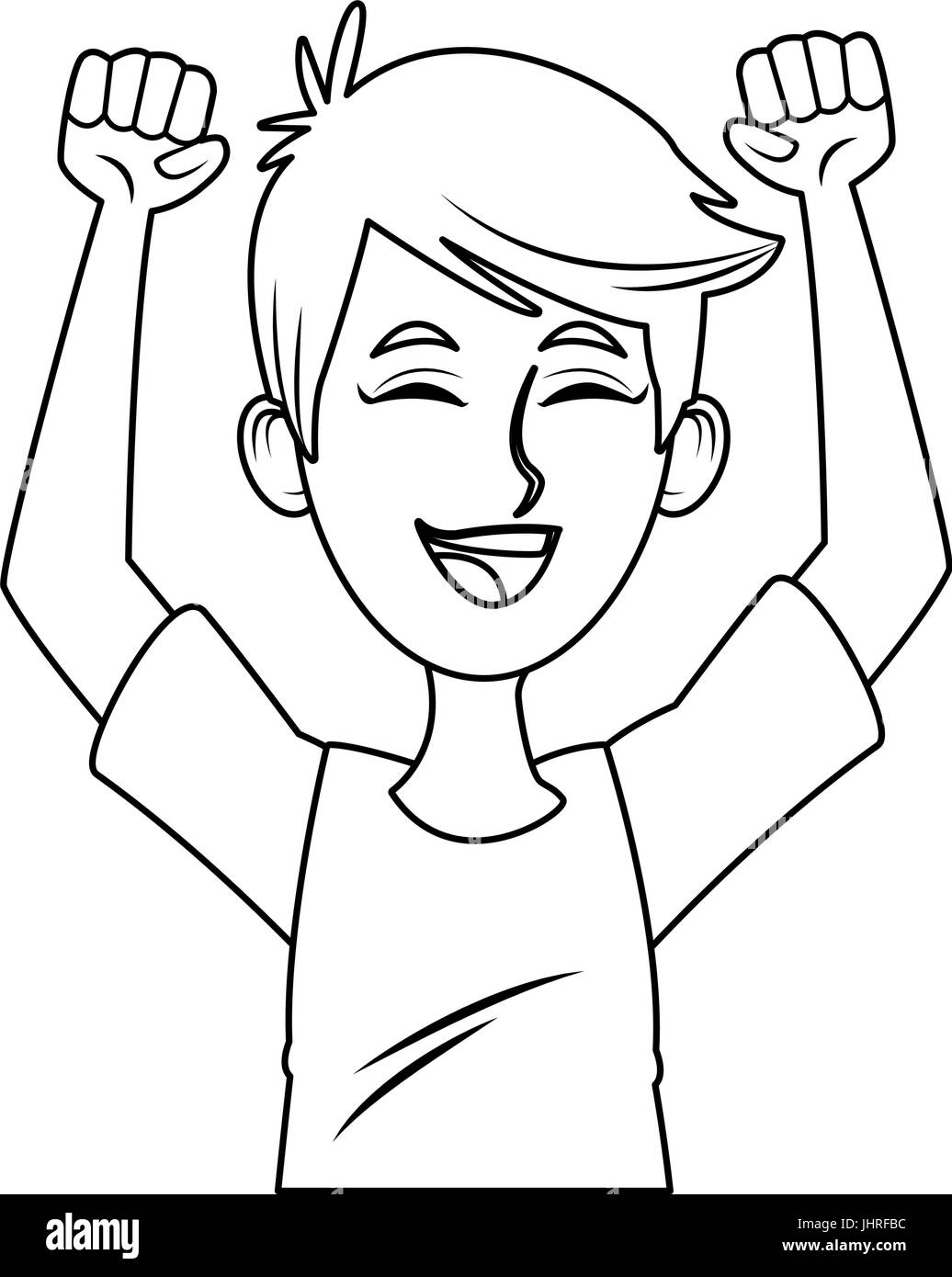 Happy Person Drawing